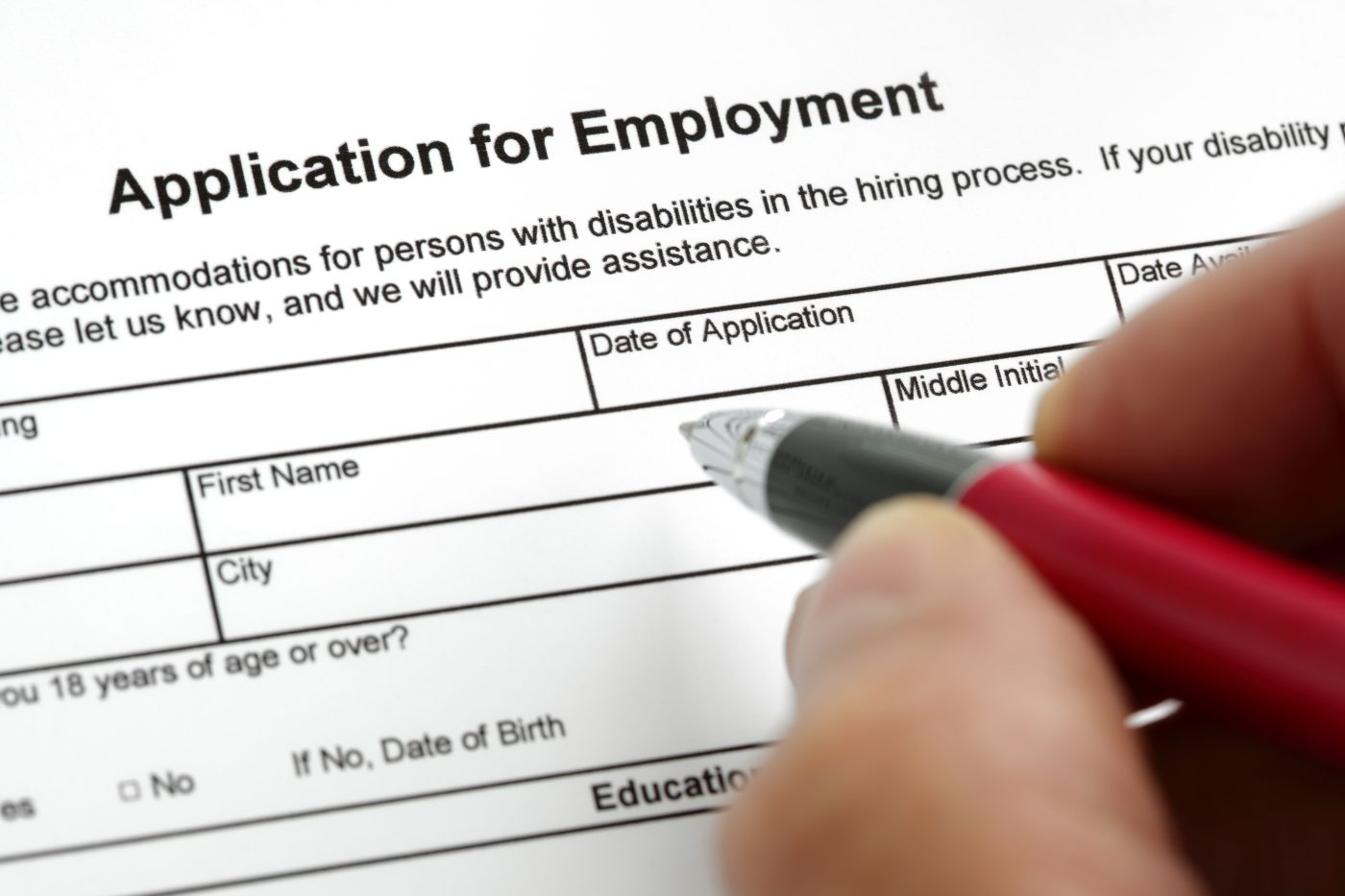 Employment Application - The Scout Inn
